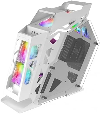 Amazon.com: Mars Gaming MC61 White, Compact Micro-ATX Gaming PC Case ...
