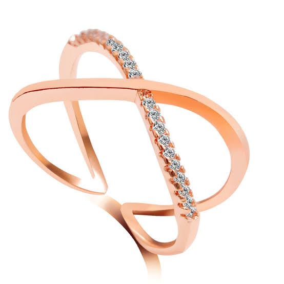 Buy Adjustable X or Infinity Design Ring for Girls & Women at Amazon.in