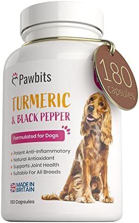 Pets Purest 100% Natural Premium Turmeric For Dogs 10,000mg with Active ...