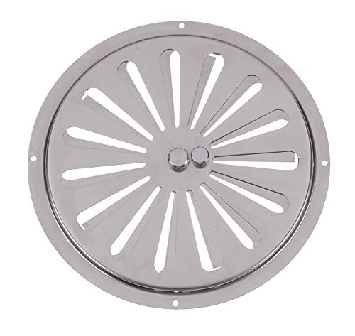 Adjusted Circular Air Vent Grate INOX AISI 316, Stainless Steel ...