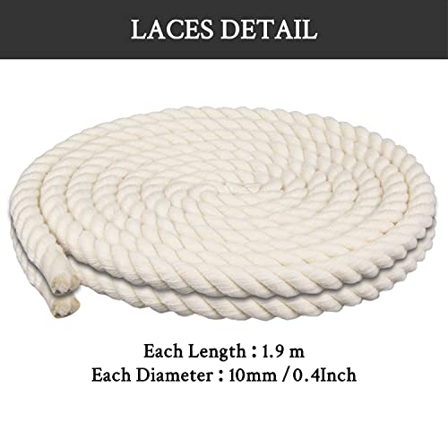 Snapklik.com : Endoto Thick Rope Shoe Laces For Air Force 1, Chunky ...