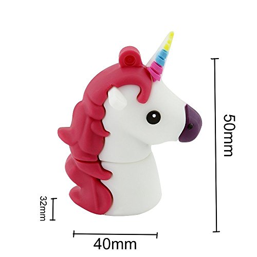 Snapklik.com : Novelty Unicorn Shape Design 32GB USB 2.0 Flash Drive ...
