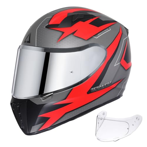 Snapklik.com : TRIANGLE Full Face Motorcycle Helmet Street Bike Helmets