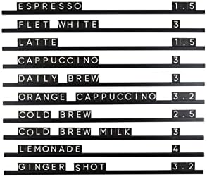 Amazon.com : Wooden Letter Board Wall Menu-Message Board, Letter Board ...