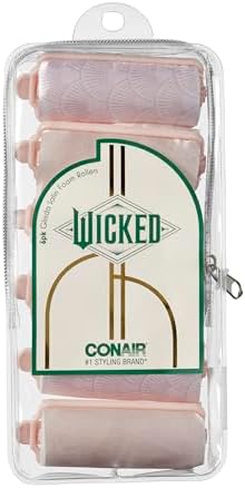 Amazon.com : Wicked Glinda 6PK Satin Rollers - hair rollers - foam ...