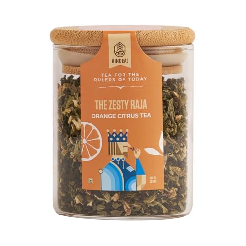 Hindraj Orange Green Tea (The Zesty Raja) | Organic Ice Tea | Loose Tea ...