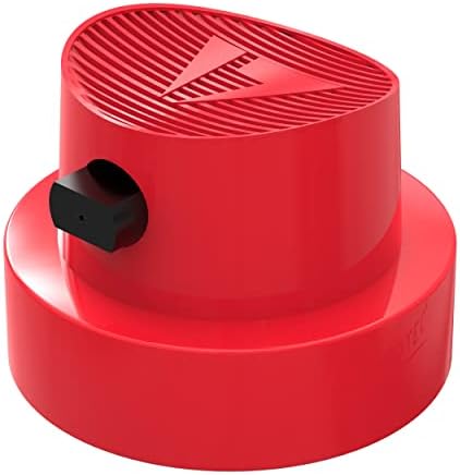 AUPROTEC 5x Replacement Spray Head - Fan Spray Cap for Cans - Red/Black ...