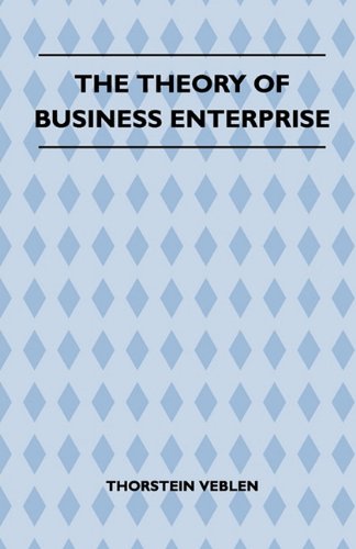 『The Theory of Business Enterprise』｜感想・レビュー - 読書メーター