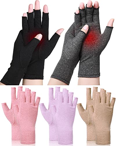 Fingerless Compression Gloves for Rapid Recovery, Pain Relief