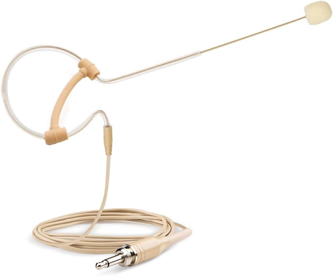 Amazon.com: XGWTH Headset Microphone Single Ear Earset Headworn Over ...