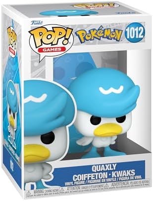 Amazon.com: Funko Pop! Games: Pokemon - Quaxly - Collectible Vinyl ...