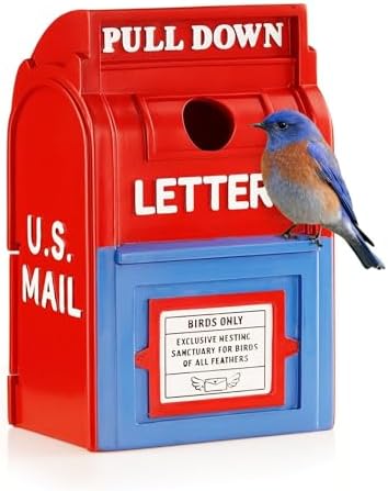 Wrenbury Post Box Bird Box Nesting Box Bird House for Small Birds ...