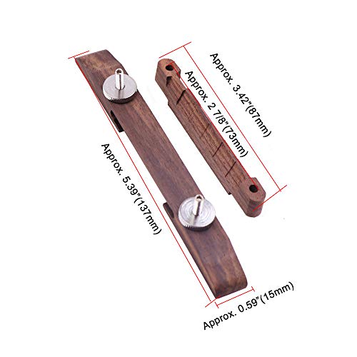 Snapklik.com : 6 String Archtop Bridge Adjustable Rosewood Jazz Guitar ...