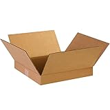 ・ブランド:BOX USA・製造元:BOX USA・モデル:B14142・製造元/メーカー部品番号:B14142・寸法: 長さ14インチ x 幅14インチ x 高さ2インチ。平らな段ボール箱、25個パック。 寸法は内寸を参照してください。 ...