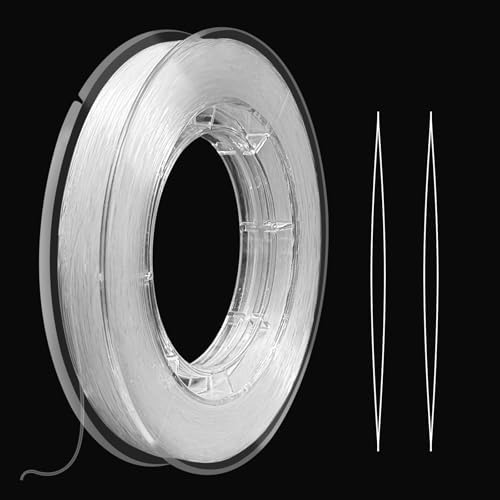 Blulu 500 Meter Clear String Nylon Invisible Thread for Christmas ...