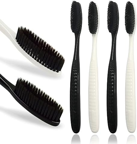 Amazon.com : Gold Dawn Large Long Head Toothbrush, 4-Pack, Upgraded ...
