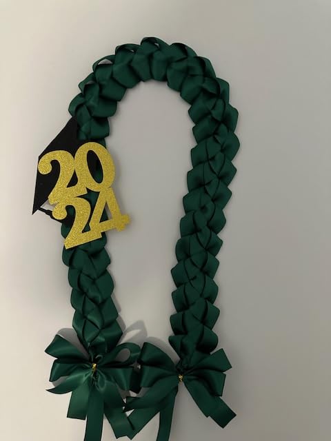 Amazon.com: Satin Ribbon Sash Lei for Graduation and Celebrations ...
