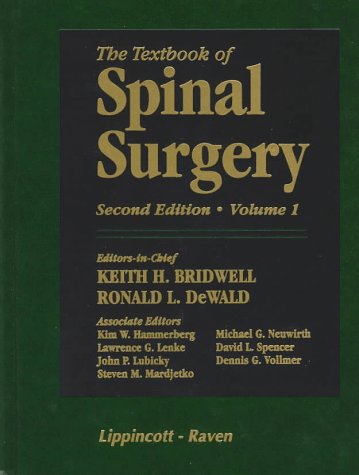 The Textbook of Spinal Surgery: 9780397513840: Medicine & Health ...