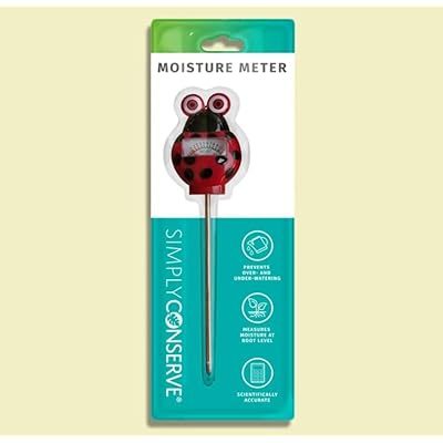 Buy Simply Conserve Ladybug Indoor & Outdoor Soil Moisture Meter ...