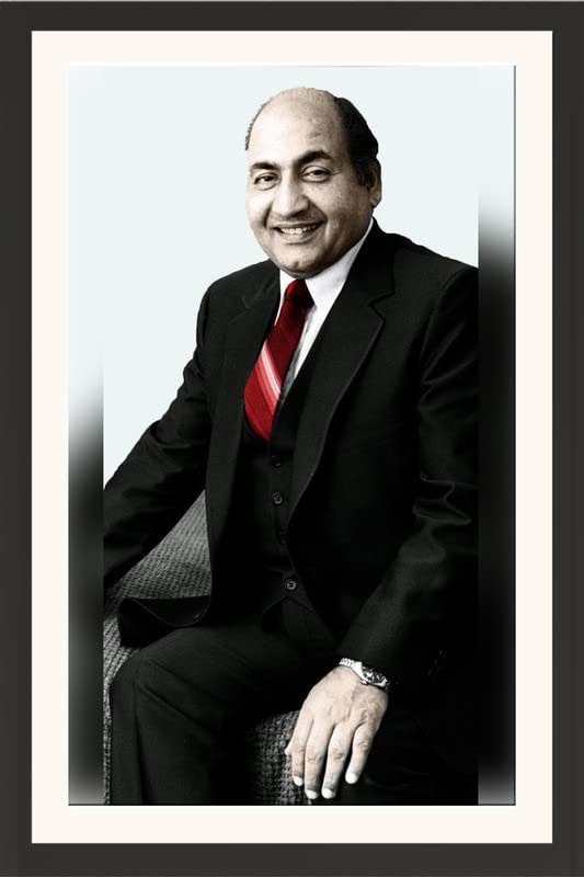 Wall Frame Playback Mohammed Rafi Wall Hanging Framed Photo Without ...