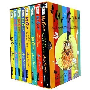 Mr Gum Collection 8 Books Box Gift Set Pack Andy Stanton Collection ...