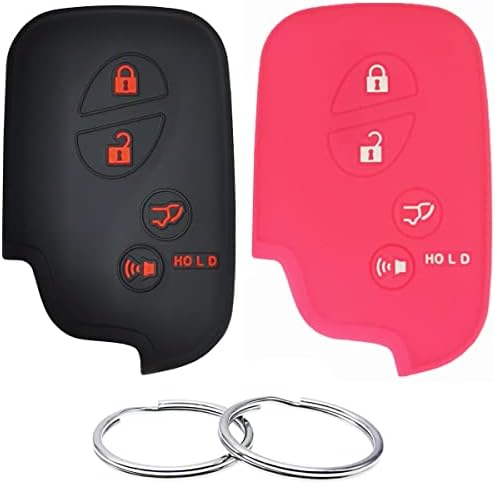 Amazon.com: REPROTECTING ABS Plastic Silicone Rubber Key Fob Cover ...
