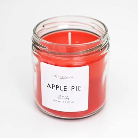 Amazon.com: Prank Candles Good-to-Bad Scented Candle, Apple Pie to ...