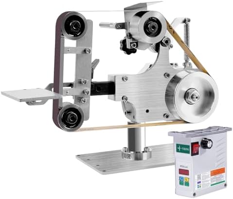 Electric Belt Sander Bench Polishing Grinder, Desktop Vertical ...