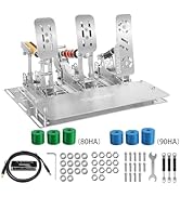 SIMSONN PRO Sim Racing Pedals PC Racing Simulator Pedals Pressure ...