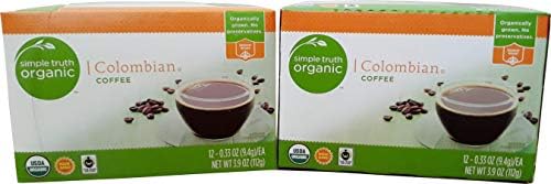 Amazon.com: Simple Truth Organic Colombian Coffee K-Cup Pods 12 ct / 0. ...