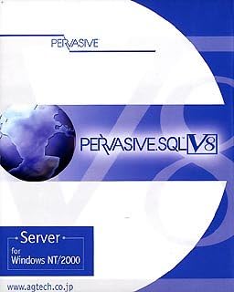 Amazon.co.jp: Pervasive.SQL V8 Server for WindowsNT/2000 20User : PCソフト