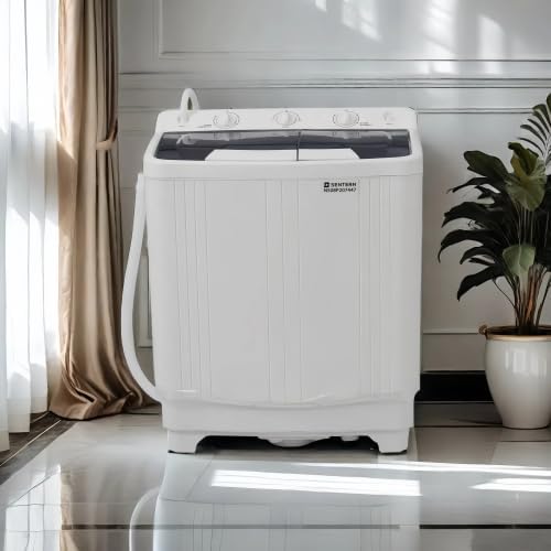 Amazon | 二槽式洗濯機 縦型洗濯機 洗濯6.5kg/脱水槽4kg 大容量 タイマー機能付き コンパクト 小型洗濯機 節電 二槽式洗濯機 ステンレス槽 まとめ洗い 部屋干し 引越し 家庭 ...