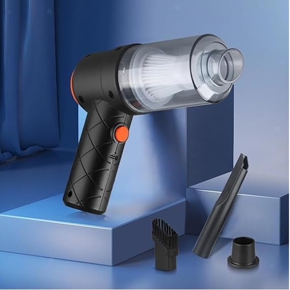 TIZOQ Portable Vacuum Cleaner for Home & Car 3 in 1 High Power Vacuum ...