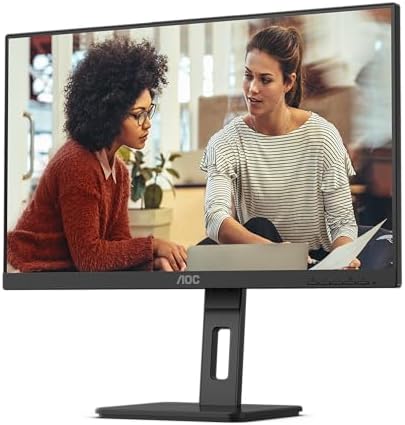 AOC Q27E3UMF - 27 Inch QHD Monitor, VA, 75Hz, Height Adjust, USB Hub ...