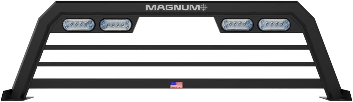 Amazon.com: Magnum 20" High Service Body Rack with Lights Fits Cab ...