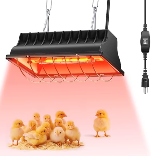 Amazon.com: Chtoocy 2.0 Chicken Brooder Plate Heater 250W - 500W Heat ...