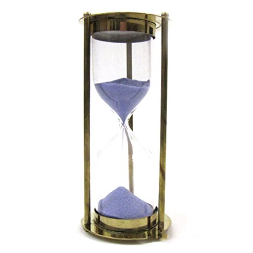 Amazon.com: Nautical "Marine Arts" Brass Marine Sandglass 6.5 ...
