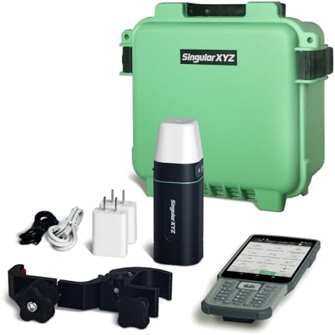 Amazon.com: SMAJAYU SMA26 GNSS IMU RTK GPS Surveying Equipment Rover Base Handheld Collector and ...