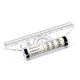 Rolling Parallel Ruler 15cm Drawing Roller Ruler Scale Draw Ruler for ...