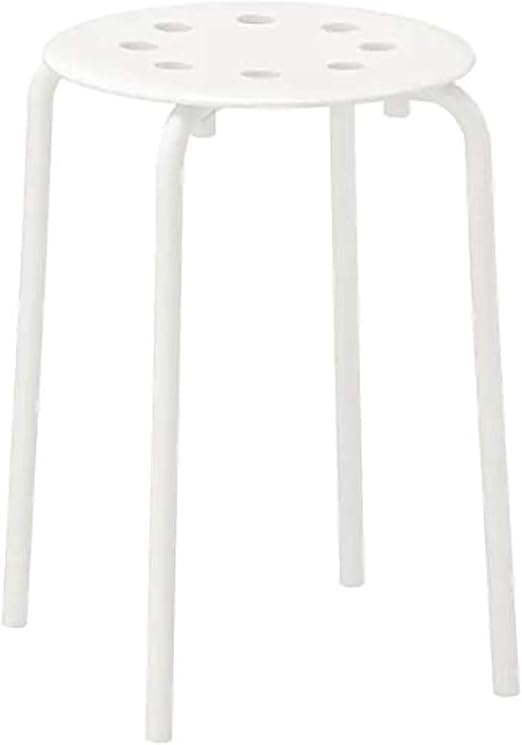 Amazon.com: Ikea Marius Stool, White(Seat Diameter: 0.320 m (12 5/8 ...