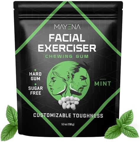 Amazon.com : Titan Gum: Ultra Tough Hard Chewing Gum for Jawline ...