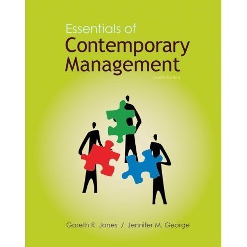 Essentials of Contemporary Management [With Access Code] : Gareth Jones ...