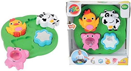 Simba ABC Farm Puzzle with Rattles – TopToy