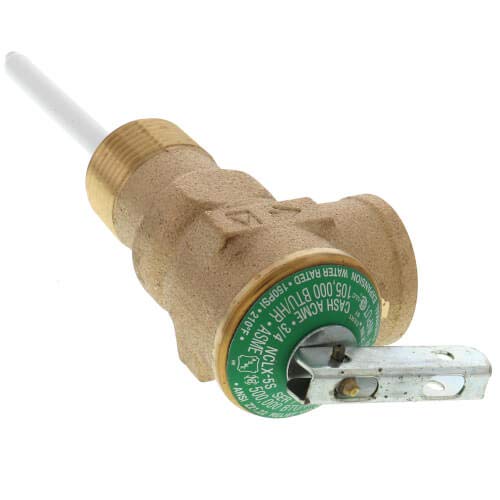 Cash Acme 3/4 Inch NCLX Temperature and Pressure Relief Valve, 23263 ...