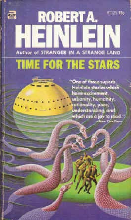 Time for the Stars (Ace SF #81125): Robert A. Heinlein, Steele Savage ...
