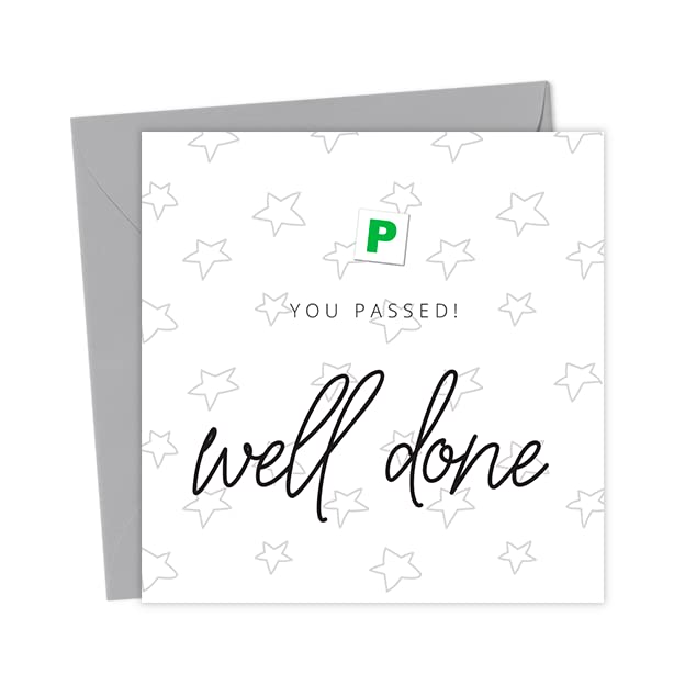 You passed Well Done | Driving Test Cards Congratulations Card Congrats ...