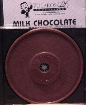 Amazon.com : Compact Disk in Solid Milk Chocolate : Everything Else