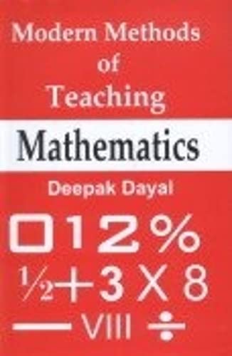 Buy Modern Methods of Teaching Mathematics Book Online at Low Prices in ...