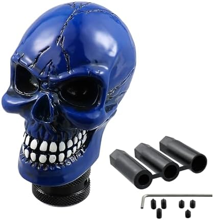 Amazon.com: Bashineng Skull Shift Knob Transmissions Gear Shifter Stick ...