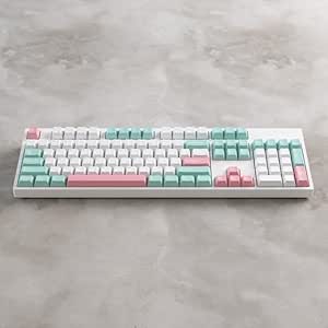 Amazon.com: VORTEXKEYBOARD Multix 104 VIA Summer (Cherry MX Milky (Clicky)) : Electronics
